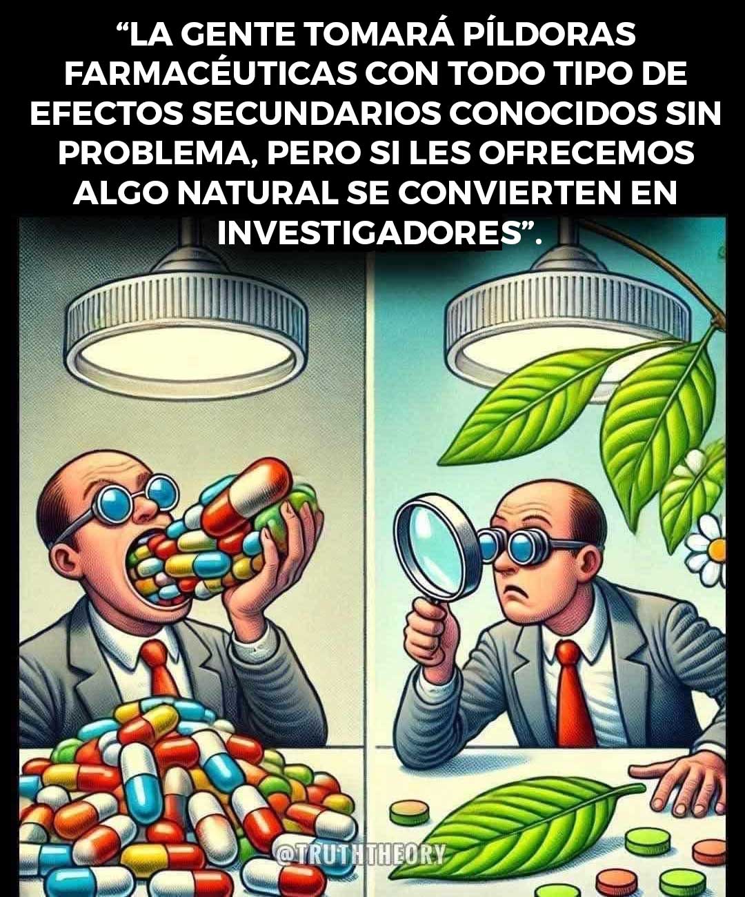 ¿Por qué confiamos en pastillas y dudamos de lo natural?
